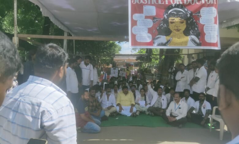 Chittoor MLA joins Junior Doctors' protest, vows to address key issues ...